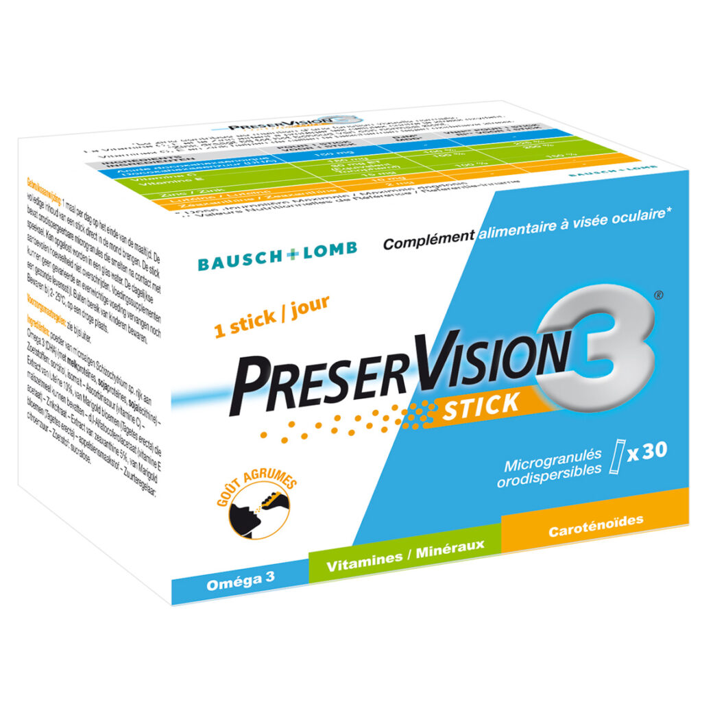 PreserVision 3 Capsules Boîte 3 mois - E-boutique - Bausch + Lomb